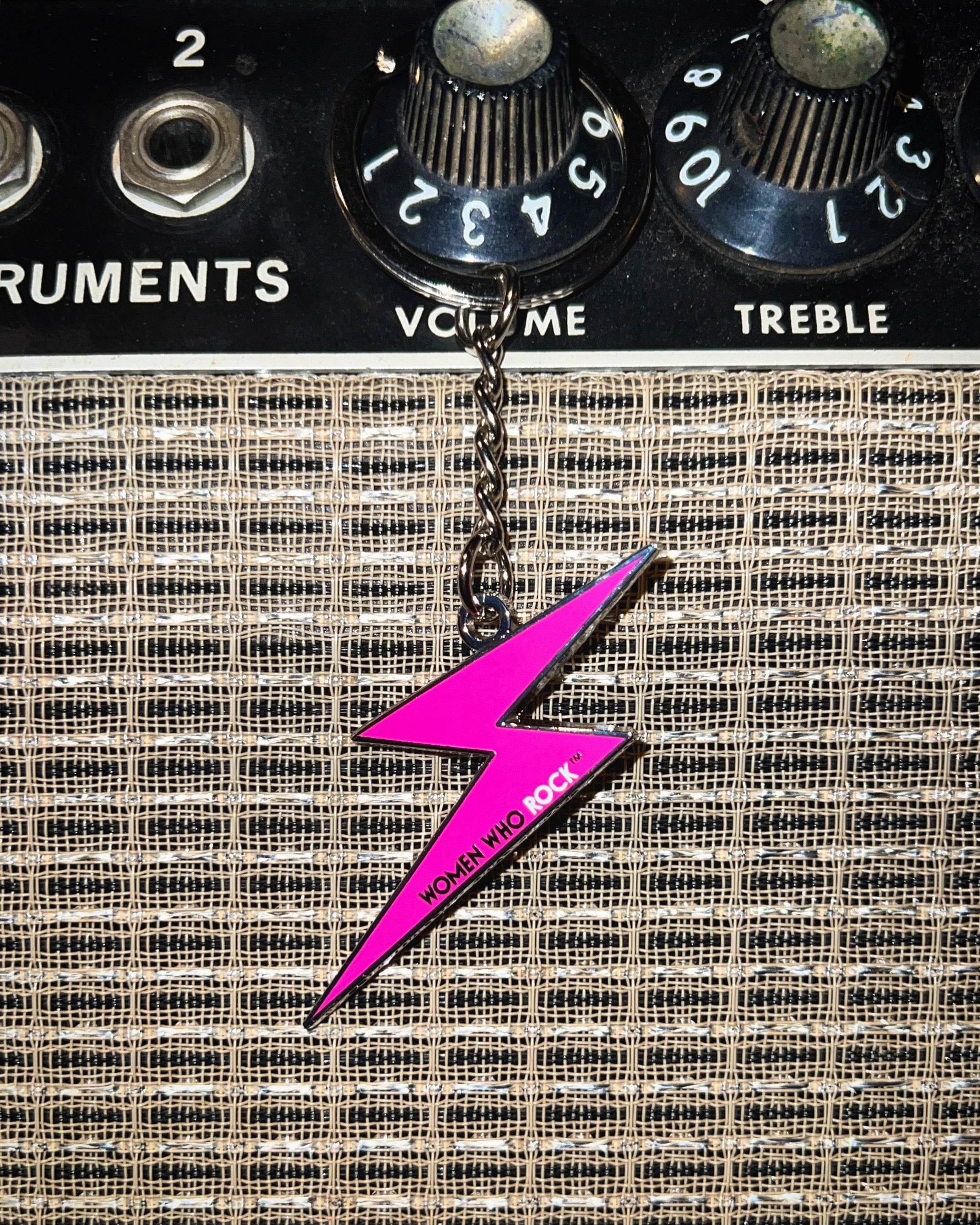 WWR Lightning Bolt Keychain – Women Who Rock™