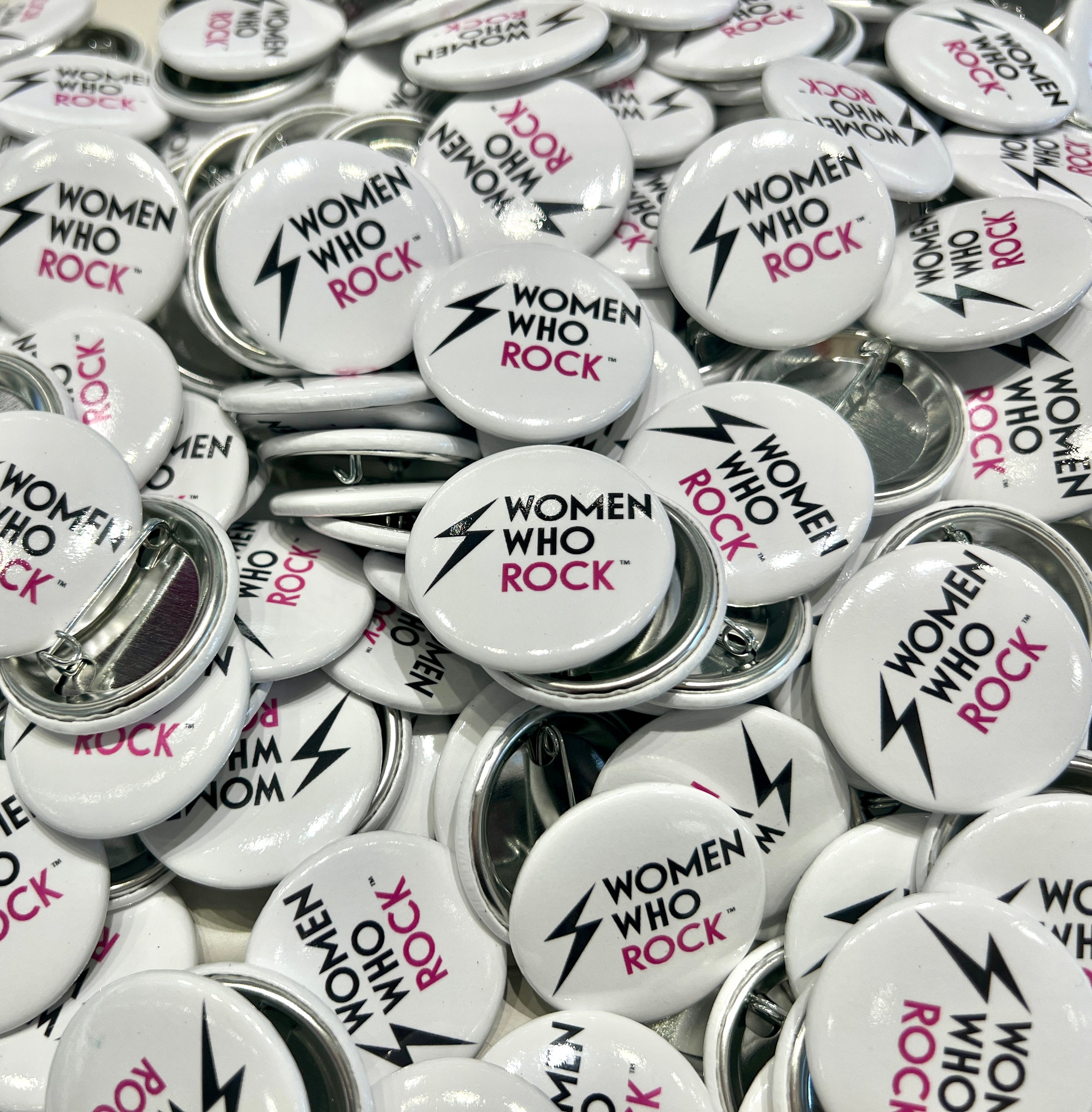 WWR Logo Buttons – Women Who Rock™